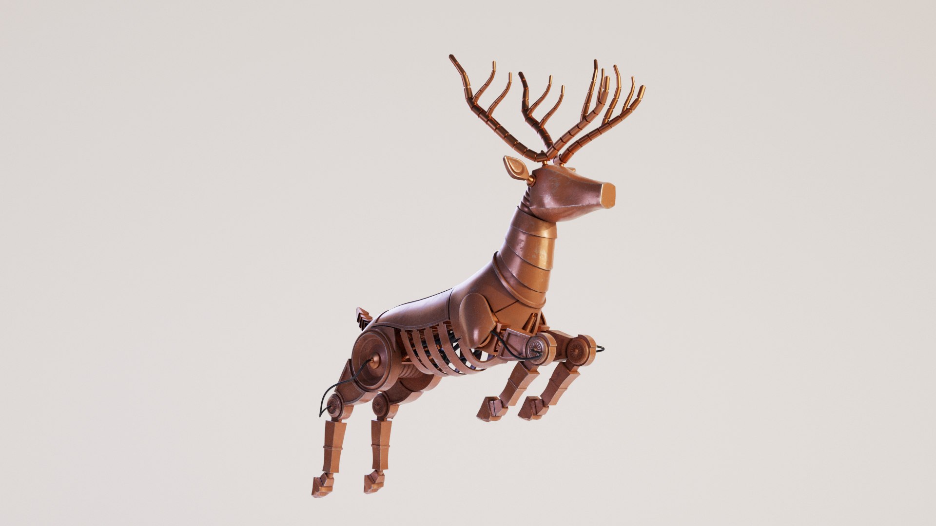 3D Robotic Reindeer Model - TurboSquid 2222121