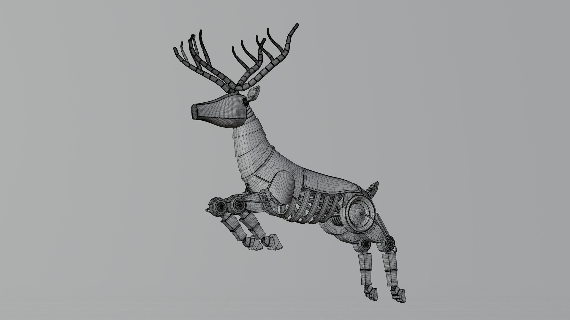 3D Robotic Reindeer Model - TurboSquid 2222121
