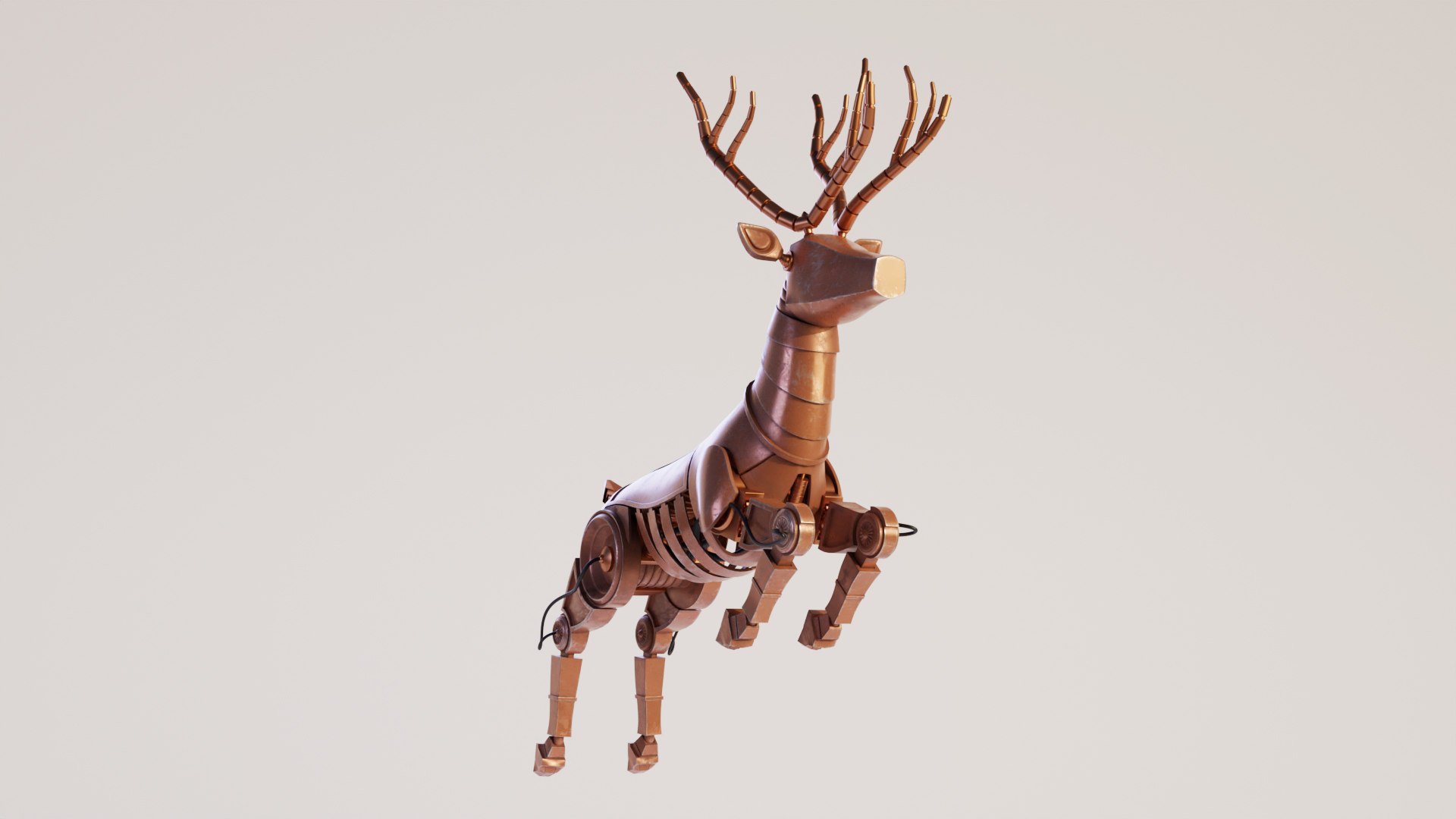 3D Robotic Reindeer Model - TurboSquid 2222121