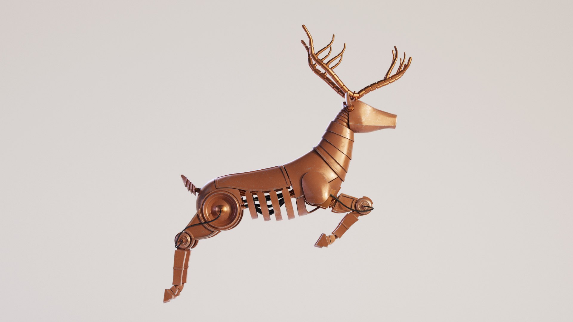 3D Robotic Reindeer Model - TurboSquid 2222121