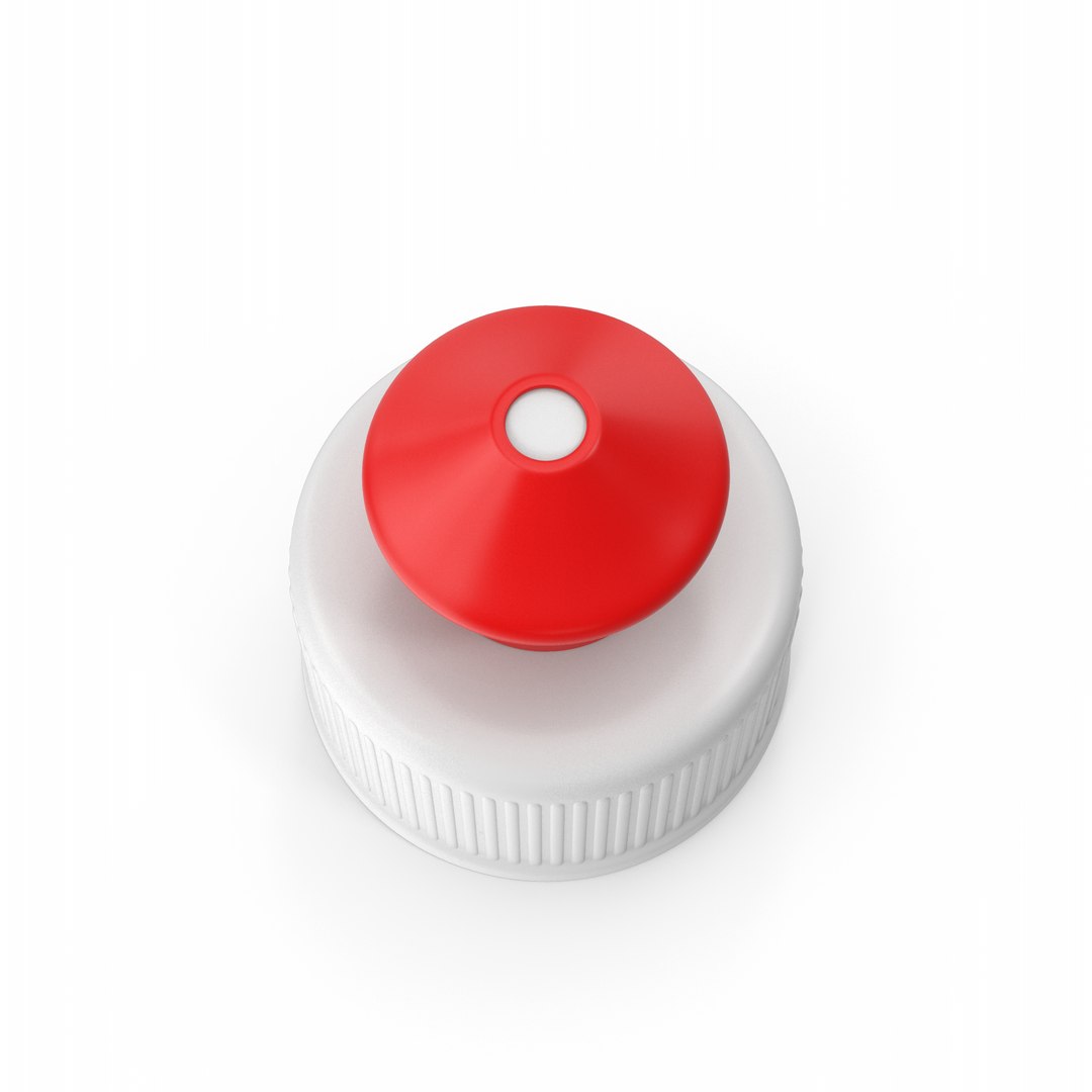 3D Model Dishwashing Liquid Bottle Cap - TurboSquid 1887174