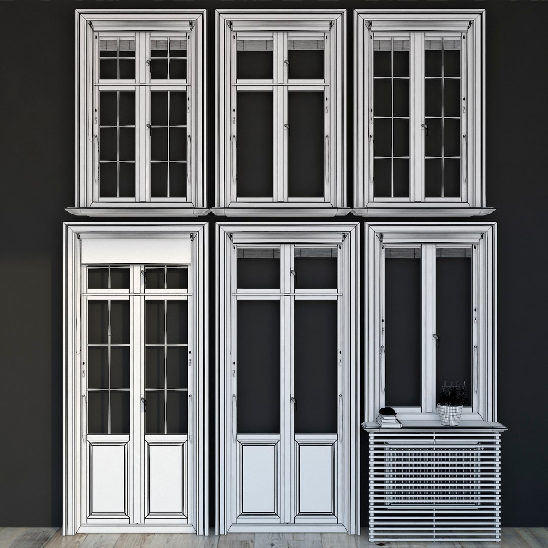 Window 3D Model - TurboSquid 1178295