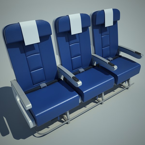 3d economy seat model