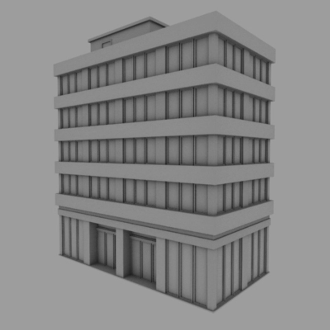 3d model office building