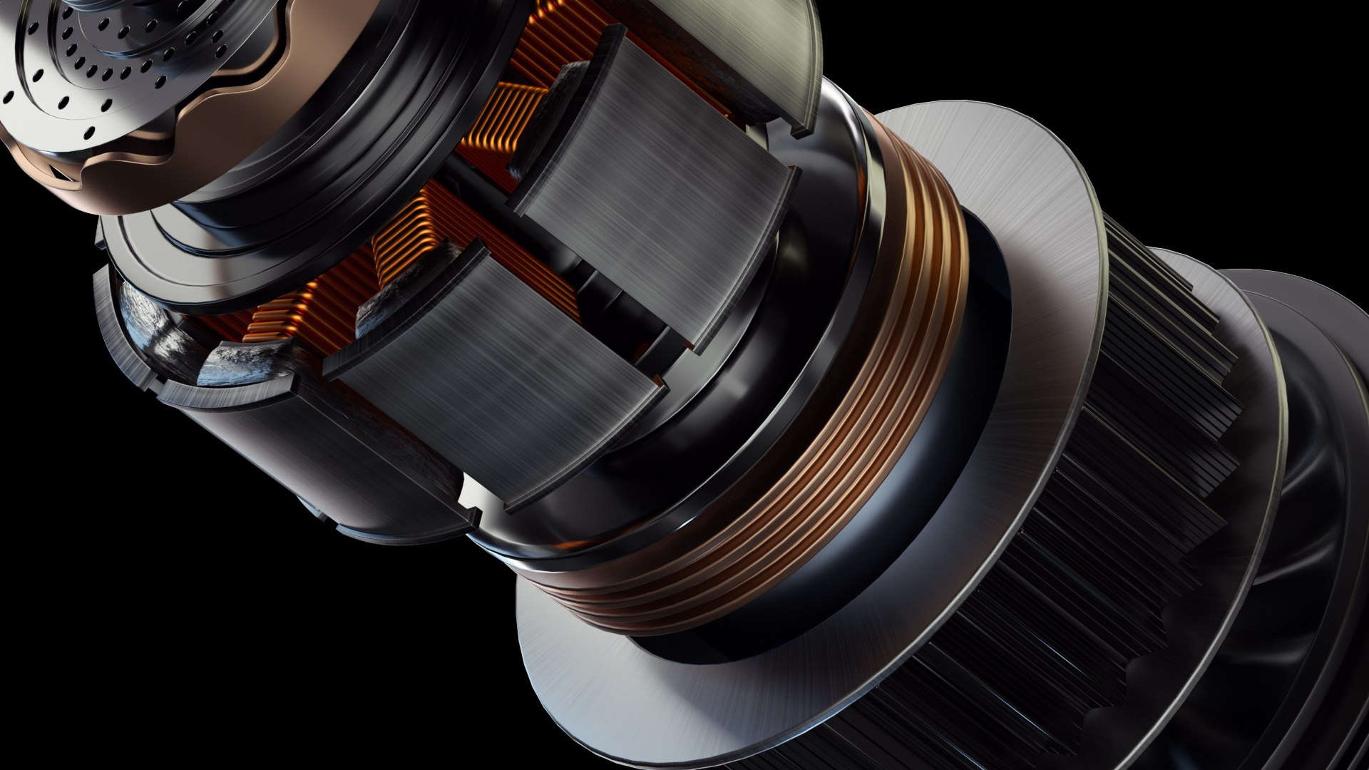 3D Model Mechanical Electrical Motor Component Model - TurboSquid 2256228