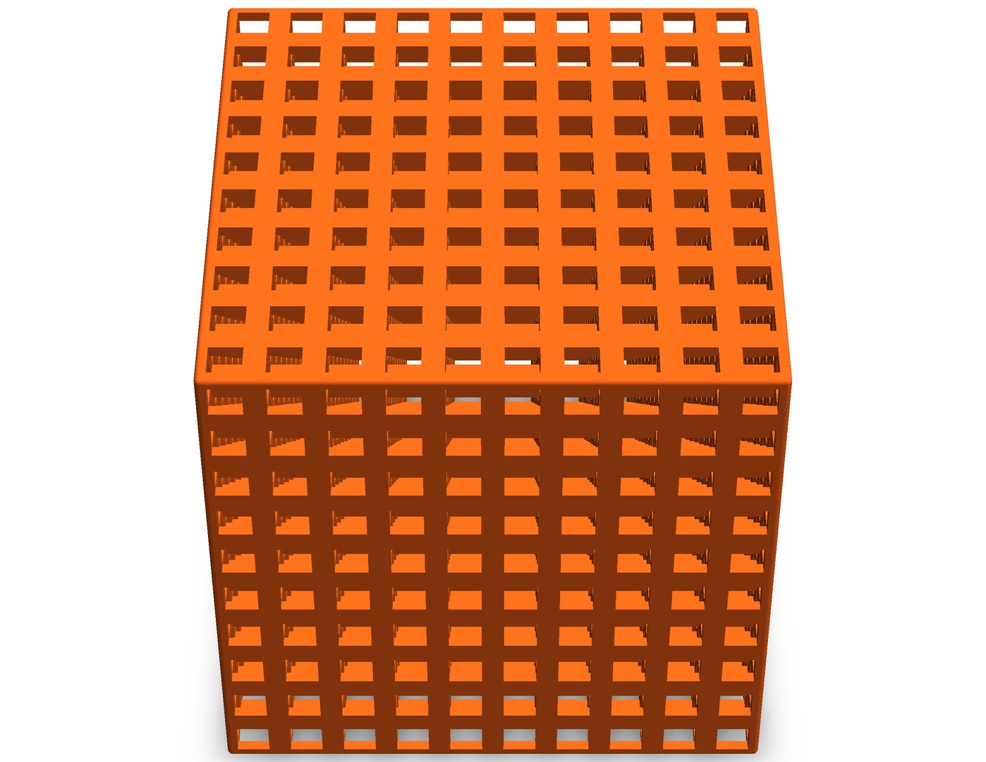 Simple Cubic Lattice Structure 3d Turbosquid 2203368