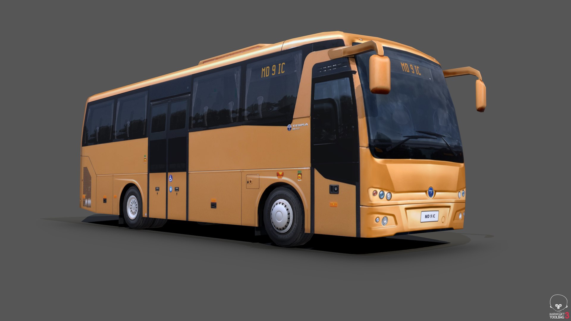 3D Model Temsa Md 9 Ic - TurboSquid 1423791