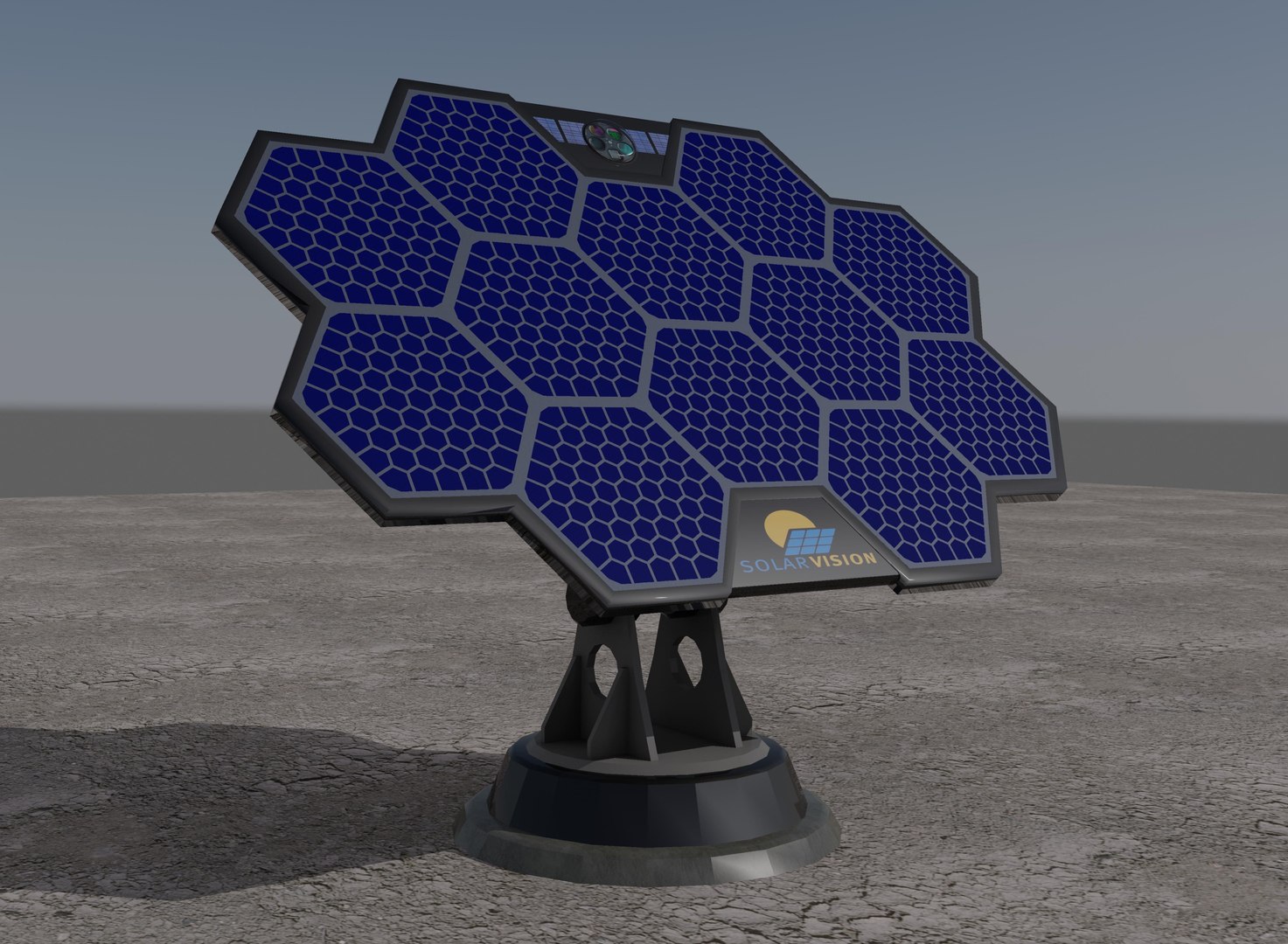 3d Solar Panel