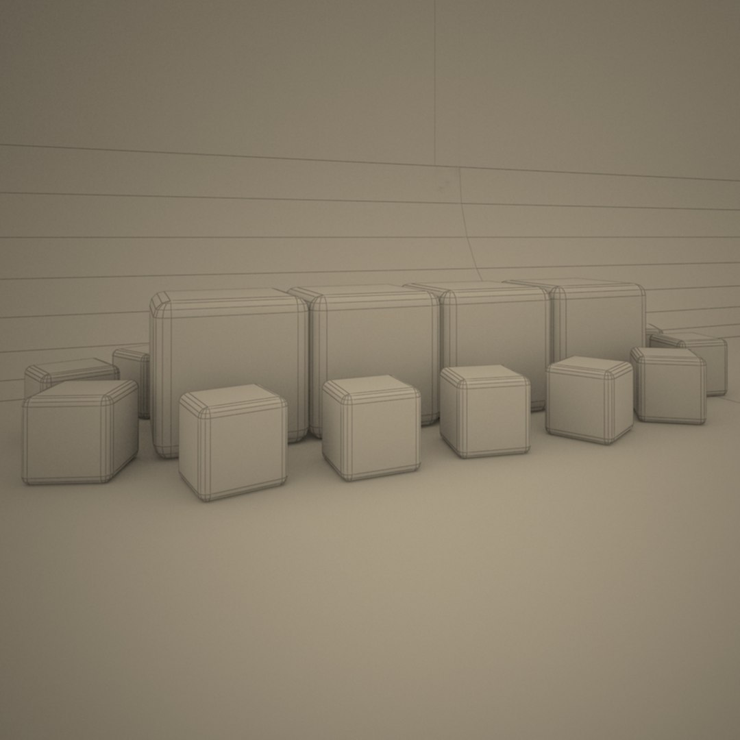 Maya Illuminated Cube