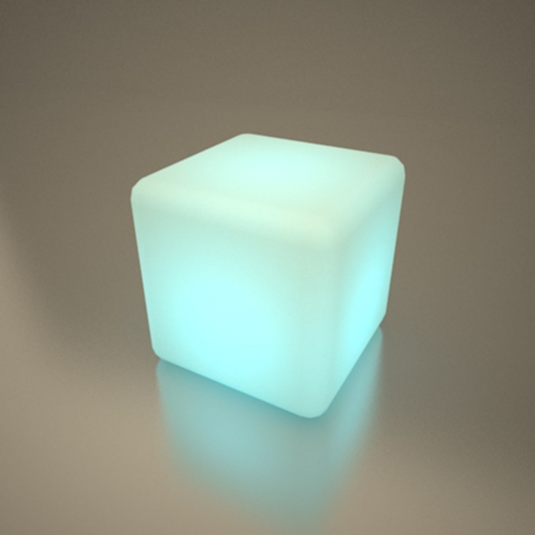 Maya Illuminated Cube