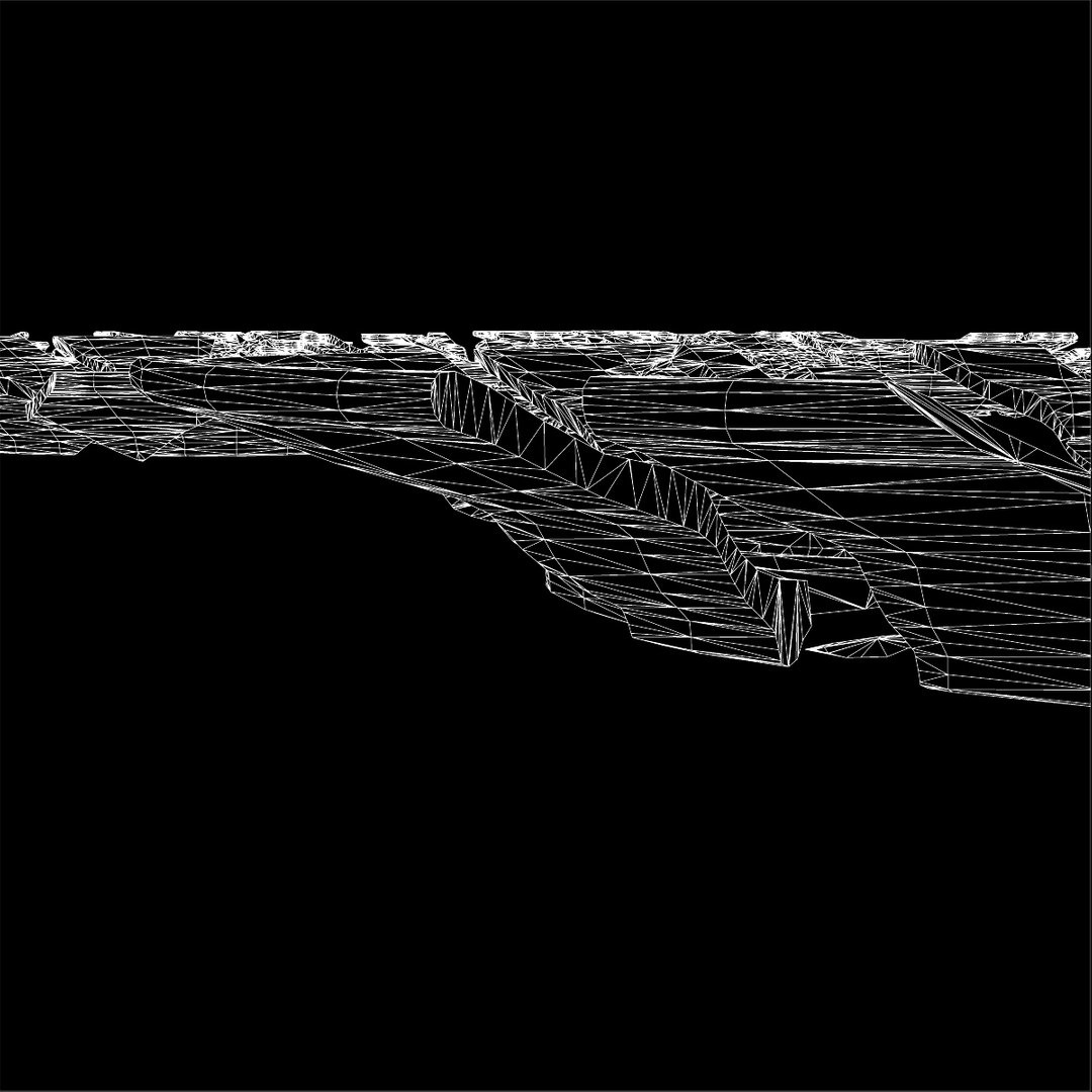 3d Model Smashed Plates