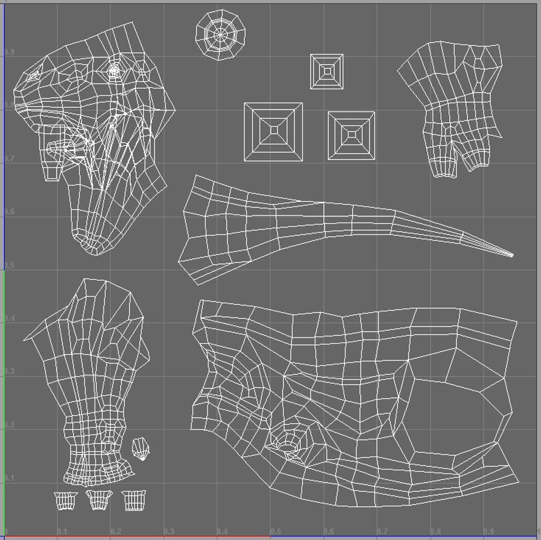Realistic Tyrannosaur 3d Obj