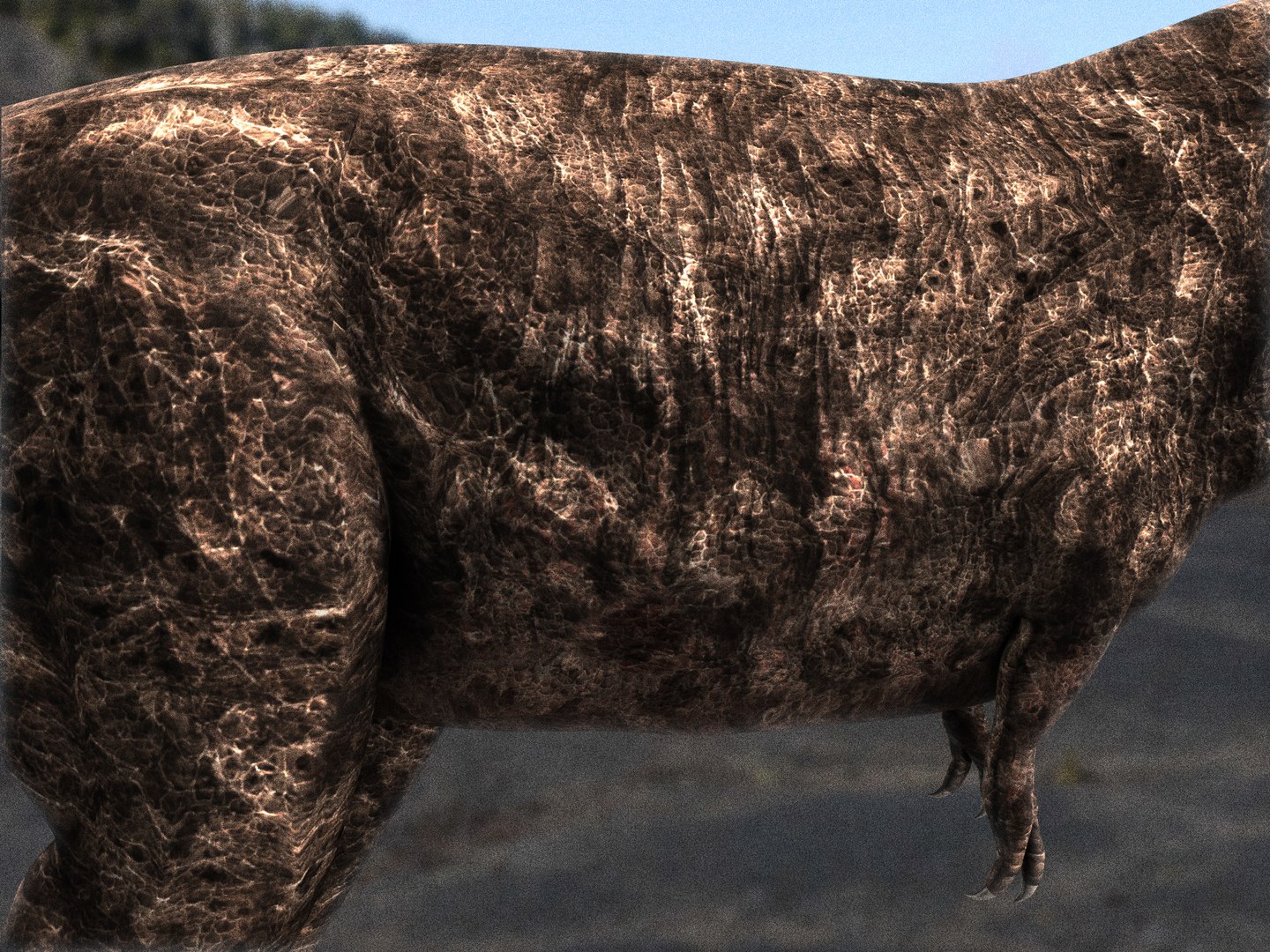 Realistic Tyrannosaur 3d Obj