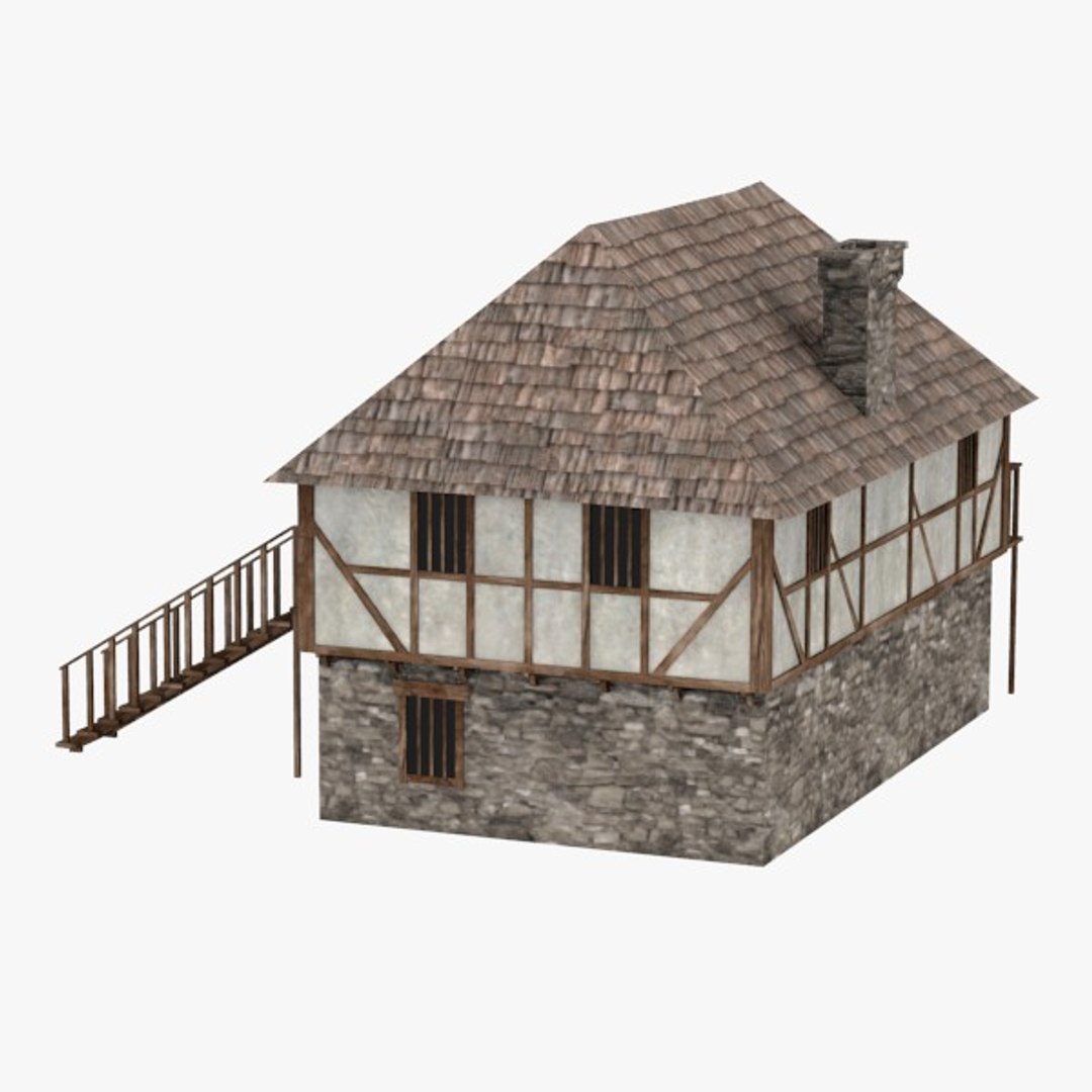 3ds max medieval building