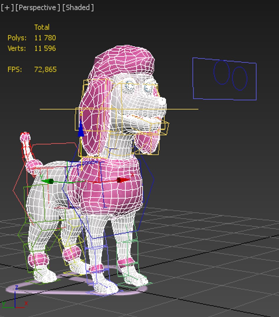 3D Cartoon Poodle - TurboSquid 1812646