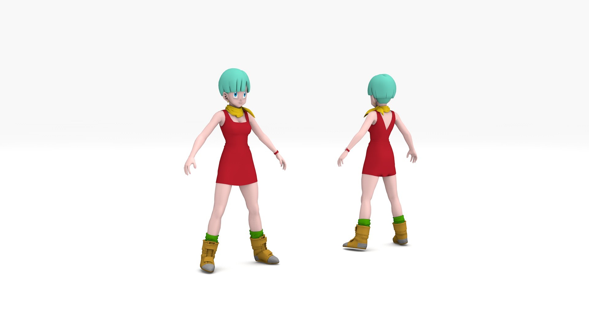 3D DBZ Character V13 Model - TurboSquid 2074089