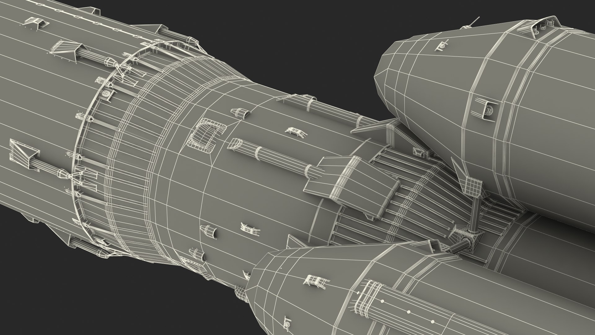 Heavy Lift Launch Vehicle 3D model - TurboSquid 1769939