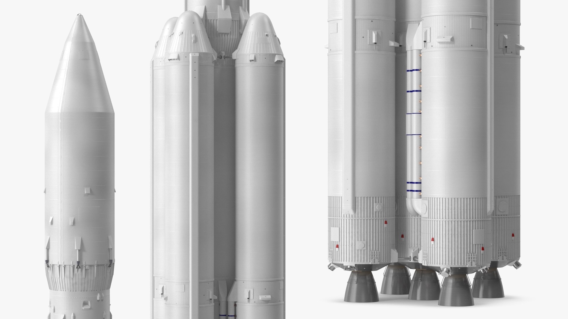 Heavy Lift Launch Vehicle 3D model - TurboSquid 1769939