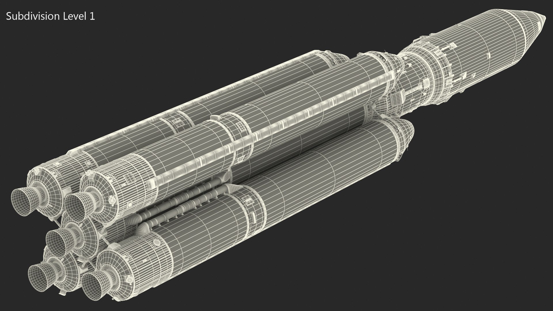 Heavy Lift Launch Vehicle 3D model - TurboSquid 1769939