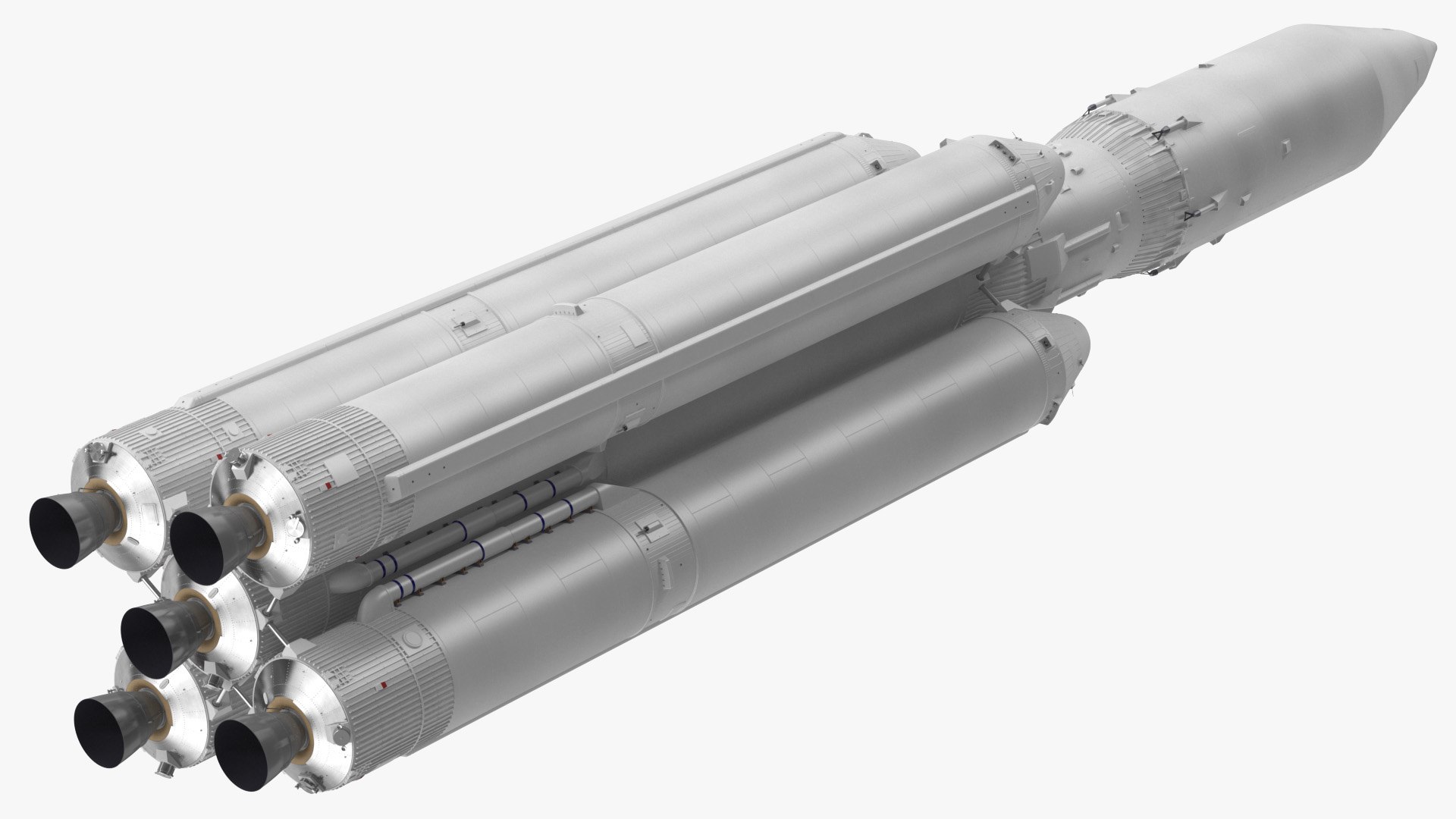 Heavy Lift Launch Vehicle 3D model - TurboSquid 1769939