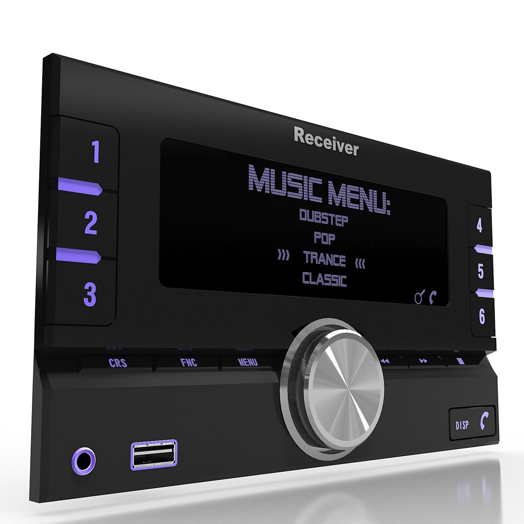 Receiver Car Model - TurboSquid 1321552