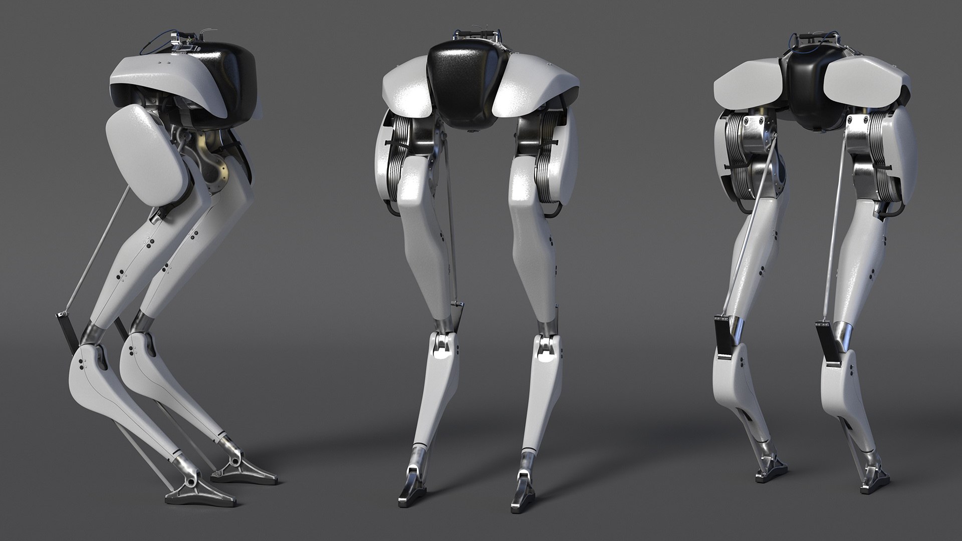 Delivery Robot Grey Rigged For Maya 3D Model - TurboSquid 2248045