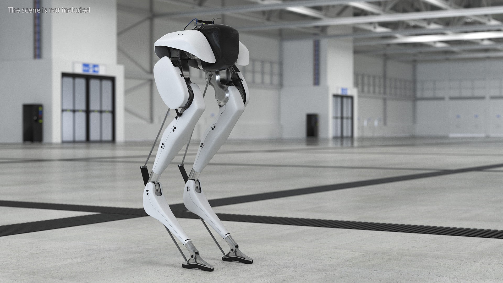 Delivery Robot Grey Rigged For Maya 3D Model - TurboSquid 2248045