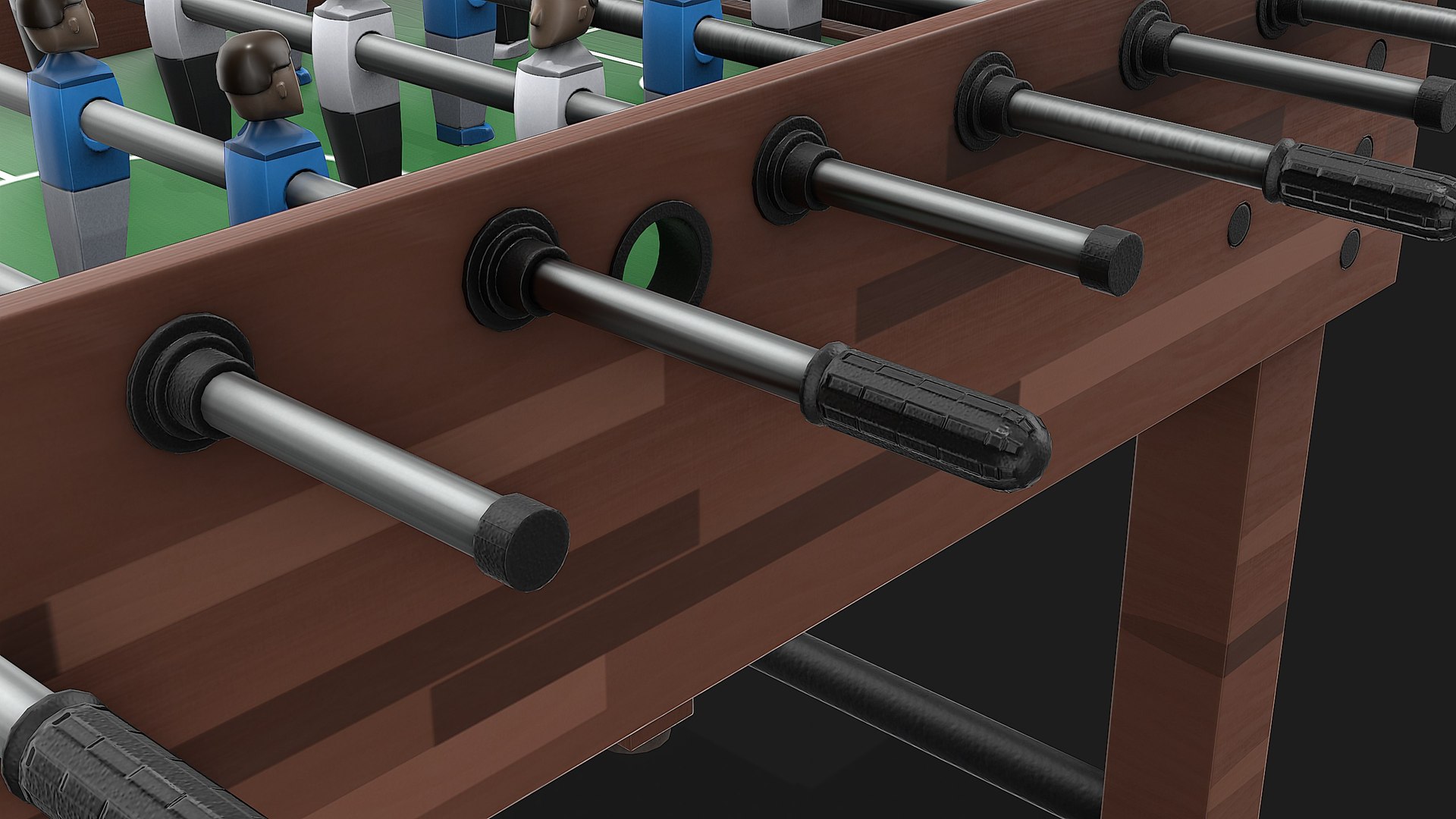 Foosball Table 3D Model - TurboSquid 2156601