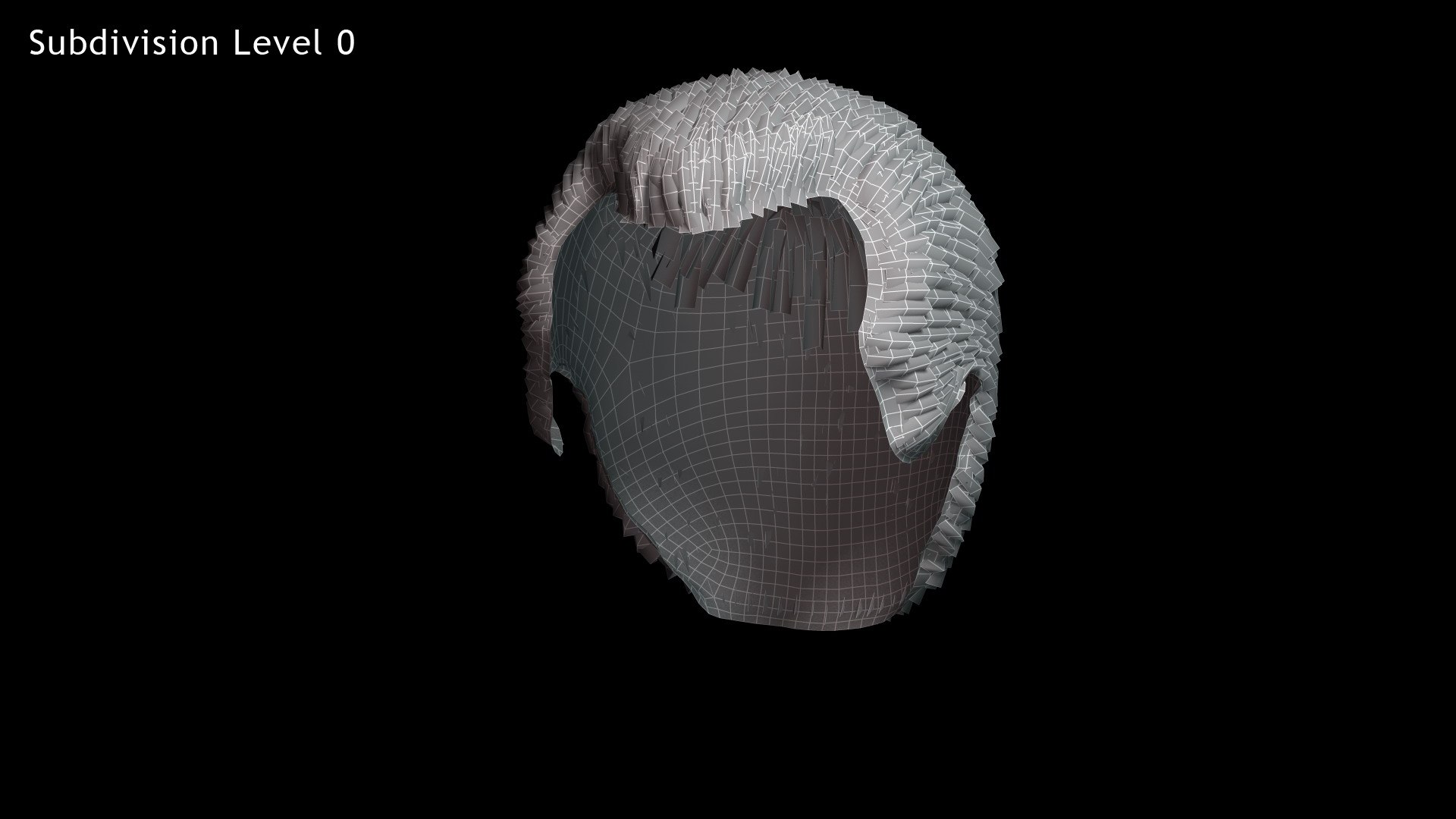 Hairstyle 46 3D Model - TurboSquid 2214526