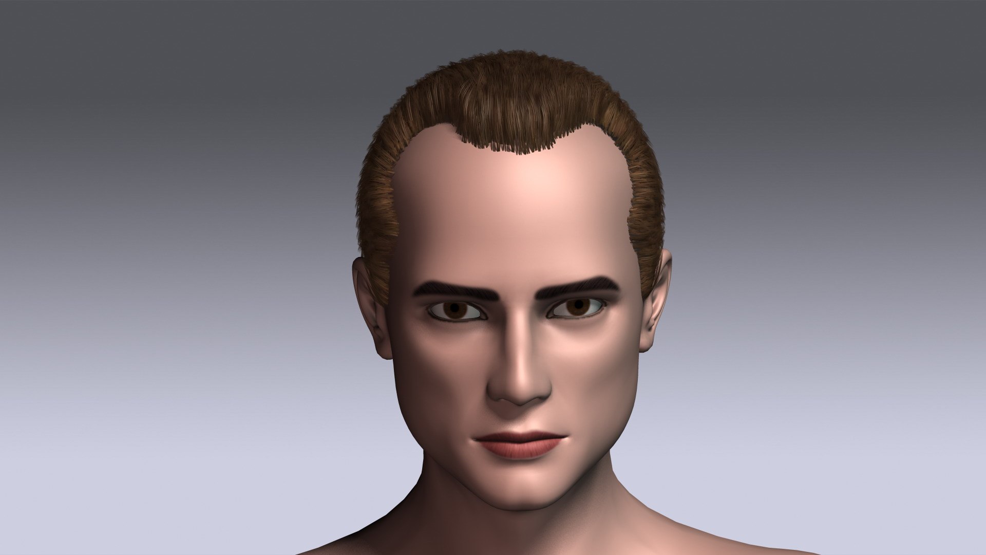 Hairstyle 46 3D Model - TurboSquid 2214526