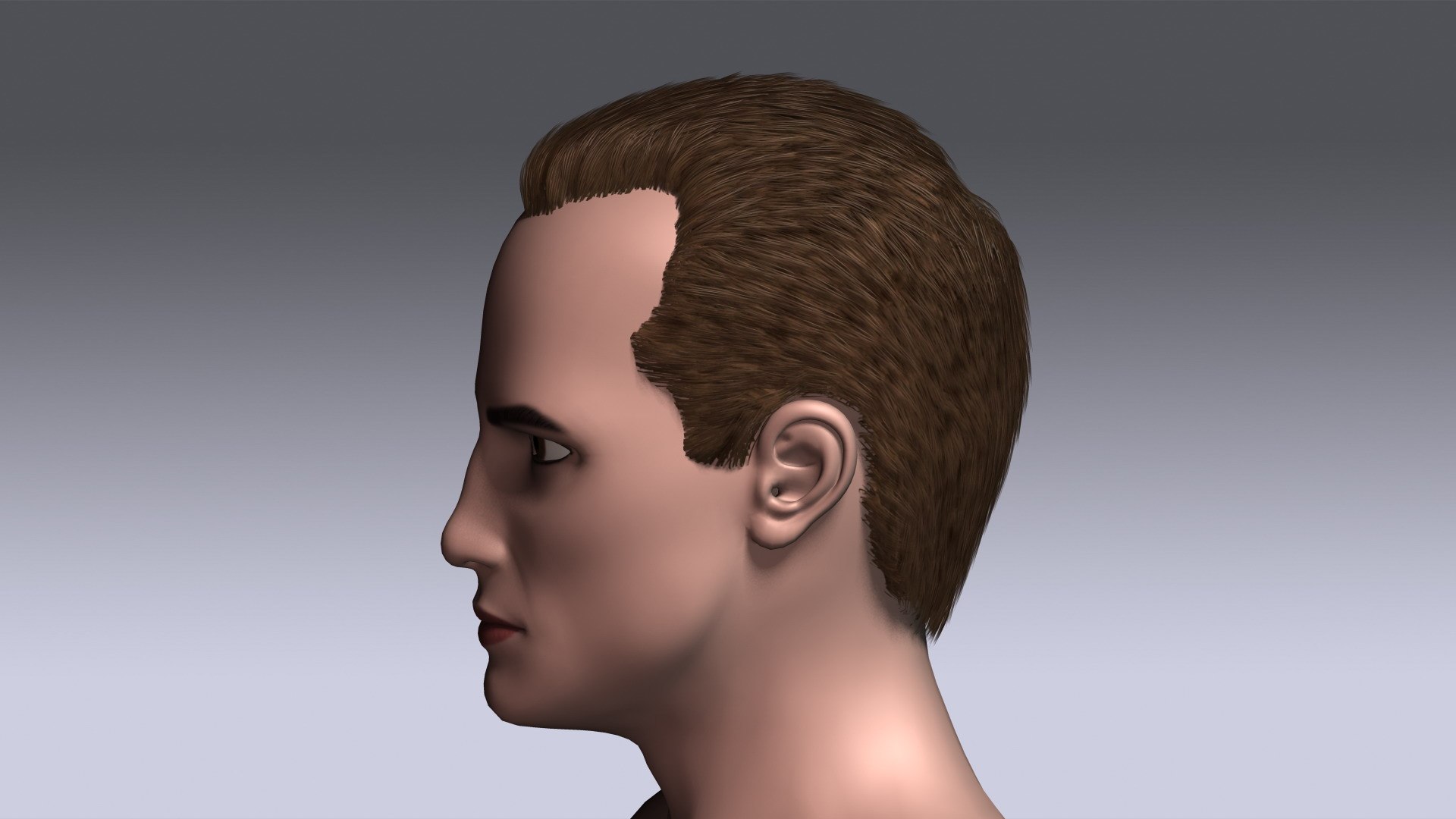 Hairstyle 46 3D Model - TurboSquid 2214526