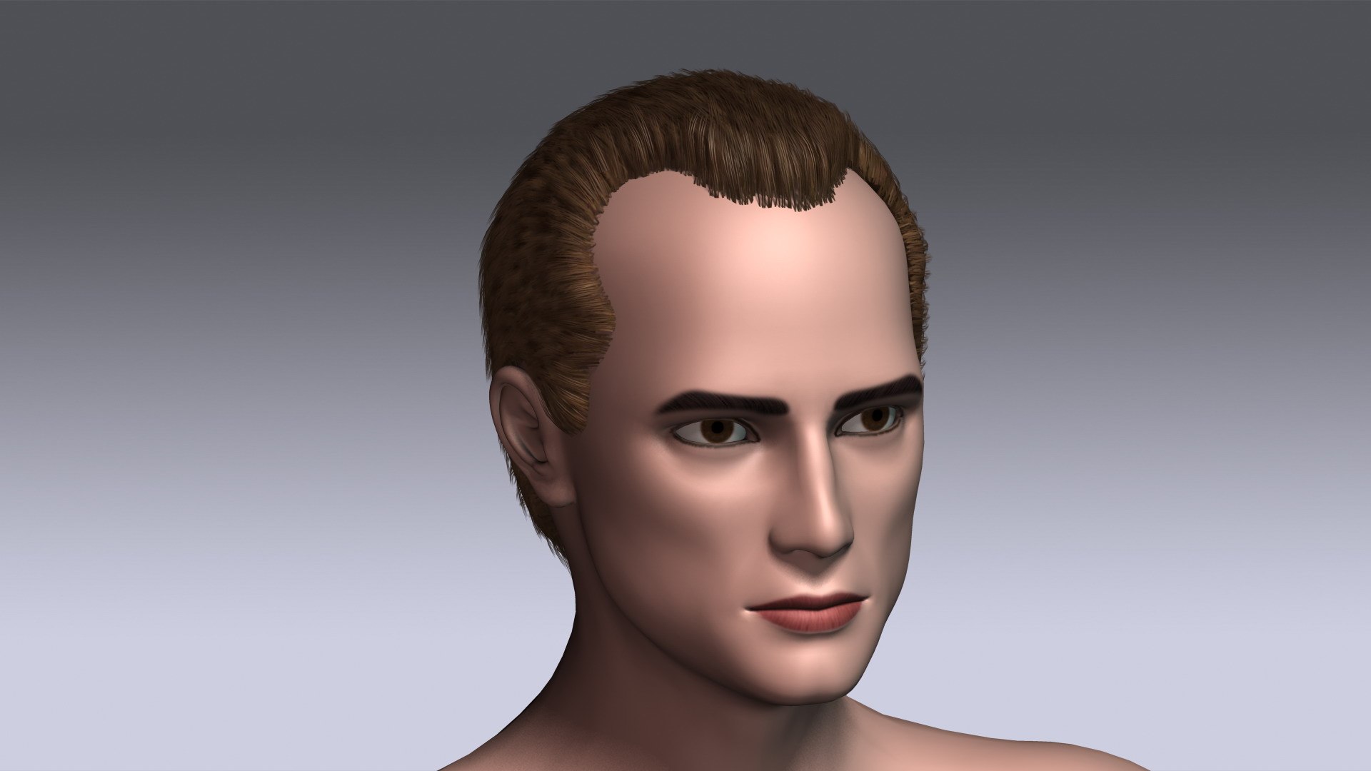 Hairstyle 46 3D Model - TurboSquid 2214526