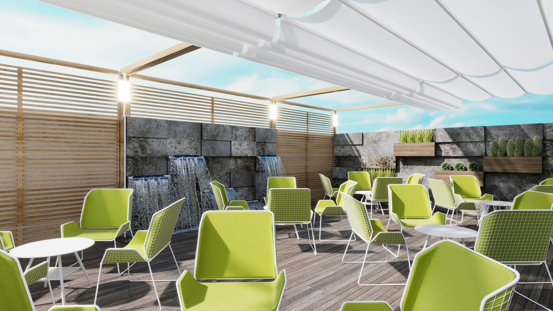 Interior Modern Lounge 3D - TurboSquid 1919906