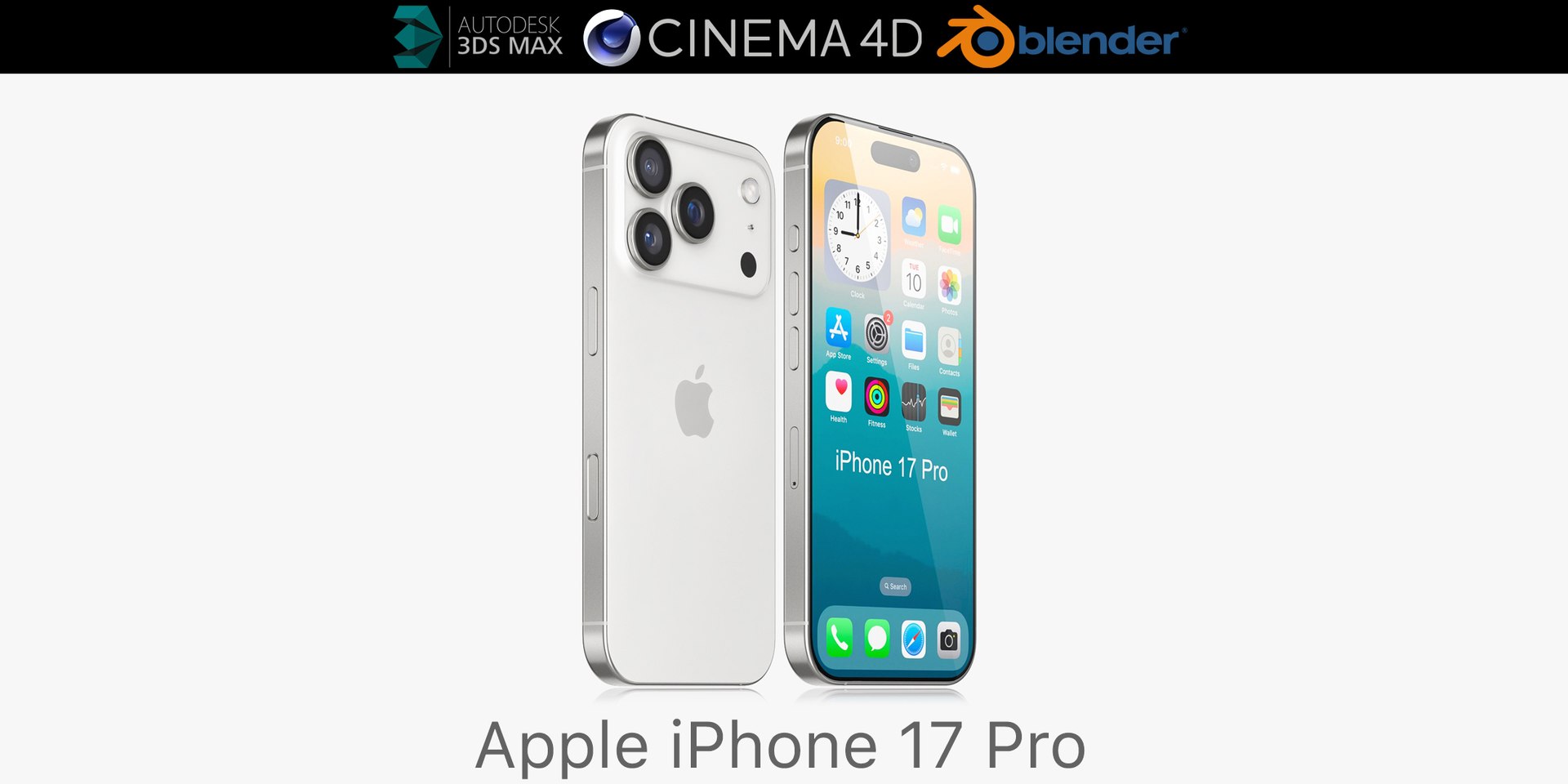 3D Apple IPhone 17 Pro V1 - TurboSquid 2412444