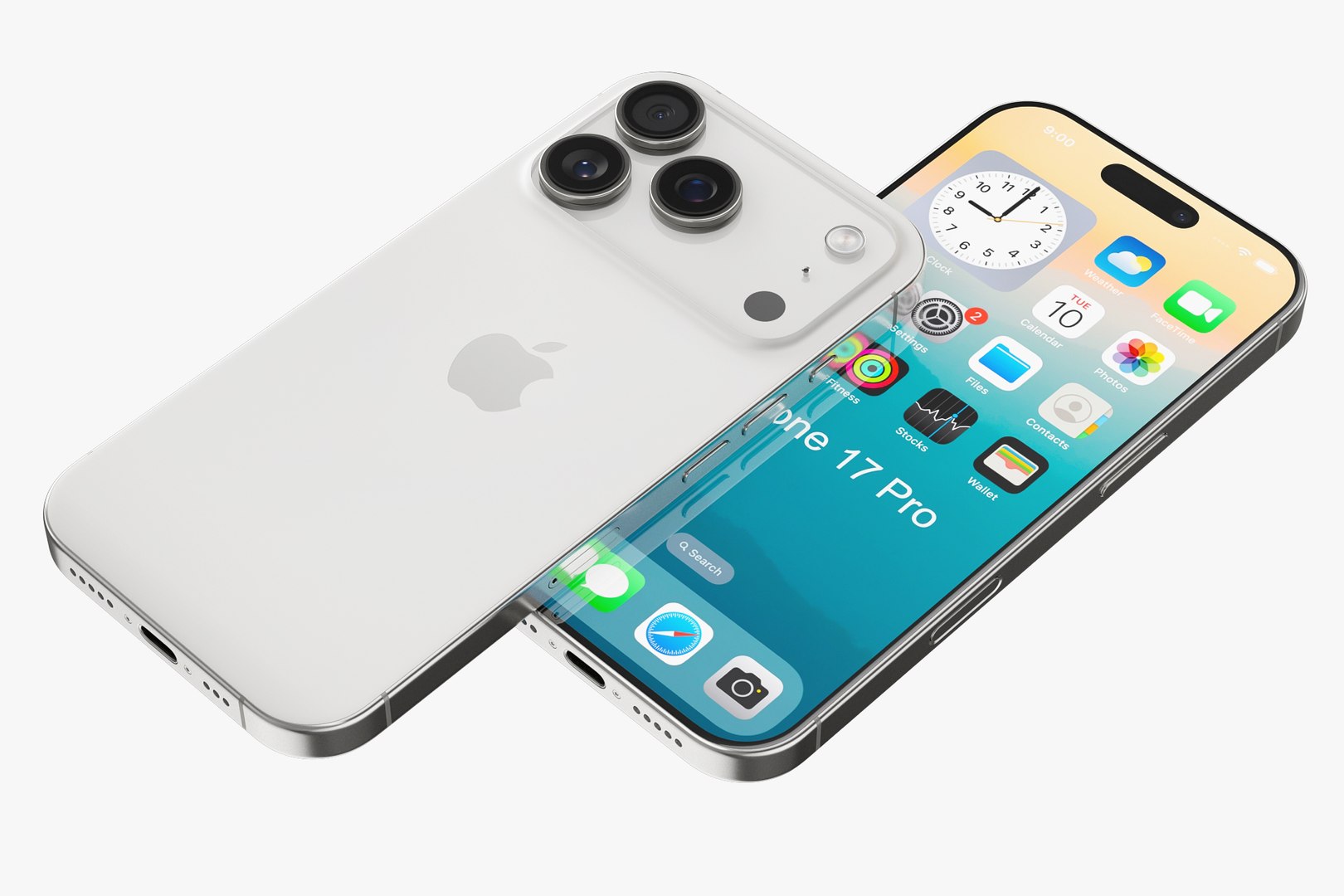 3D Apple IPhone 17 Pro V1 - TurboSquid 2412444