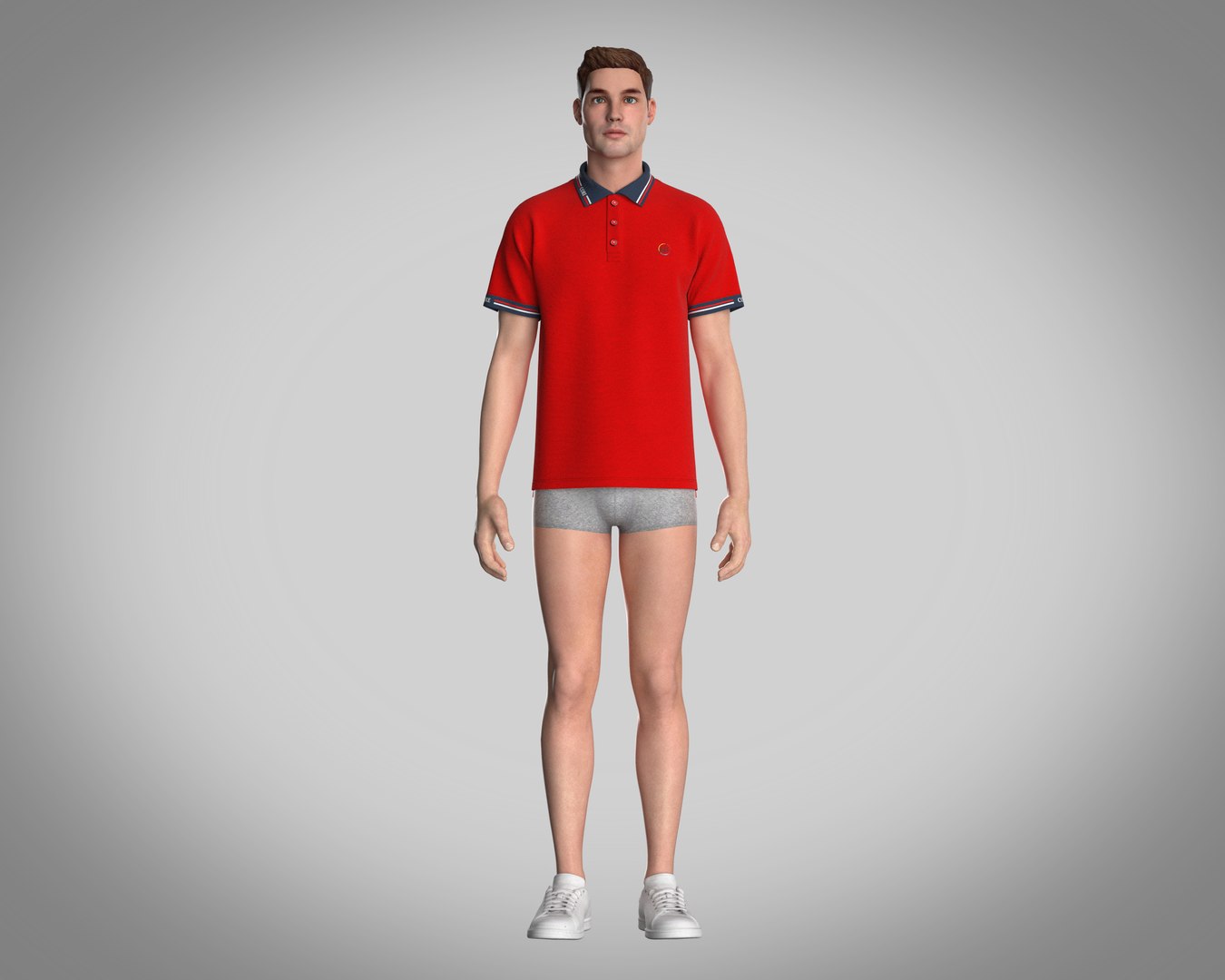 3D Mens Polo Shirt-Core - TurboSquid 1973915