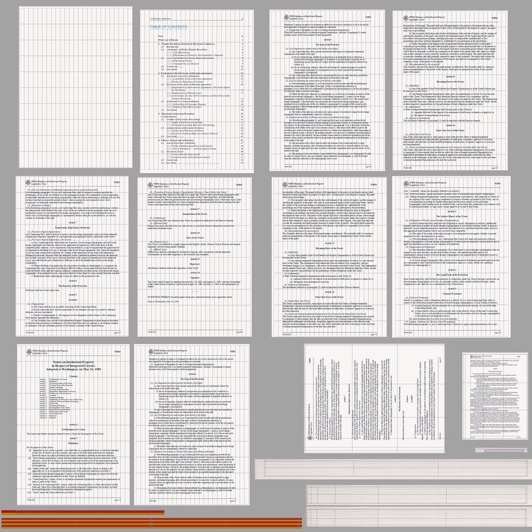 Book Pages - Animation Rig 3D Model - TurboSquid 1233606