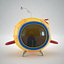 3d Stylized Cartoon Mini Submarine Model