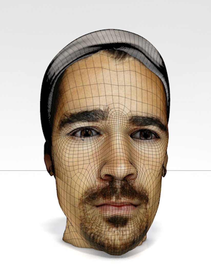 Collin Ferrell 3d Obj