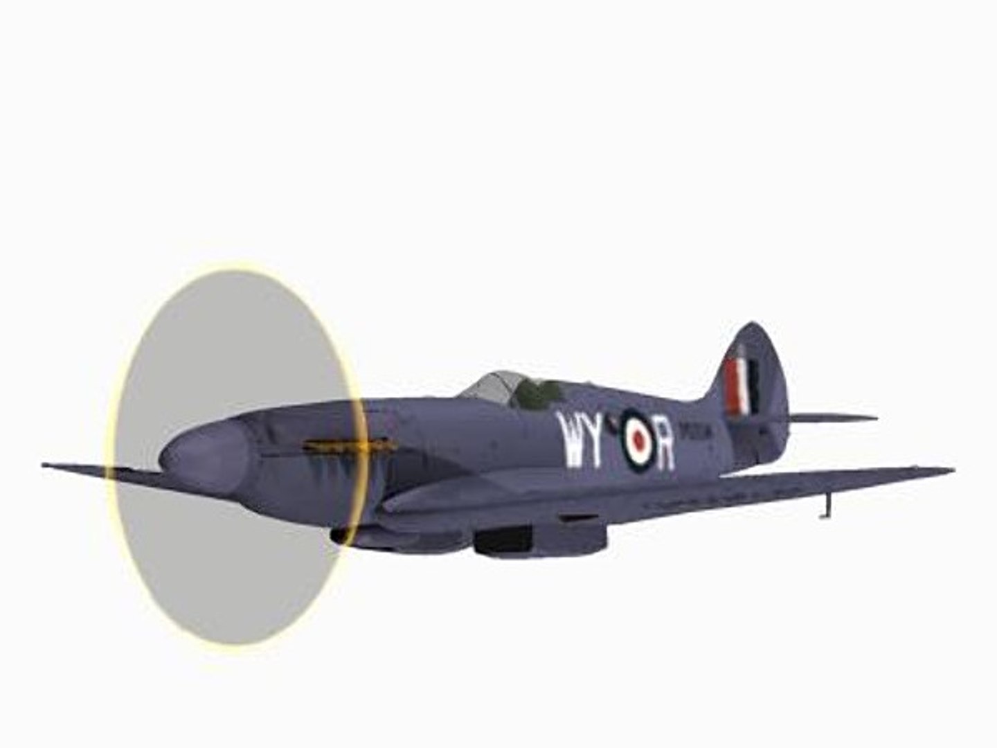 3d Supermarine Spitfire Model