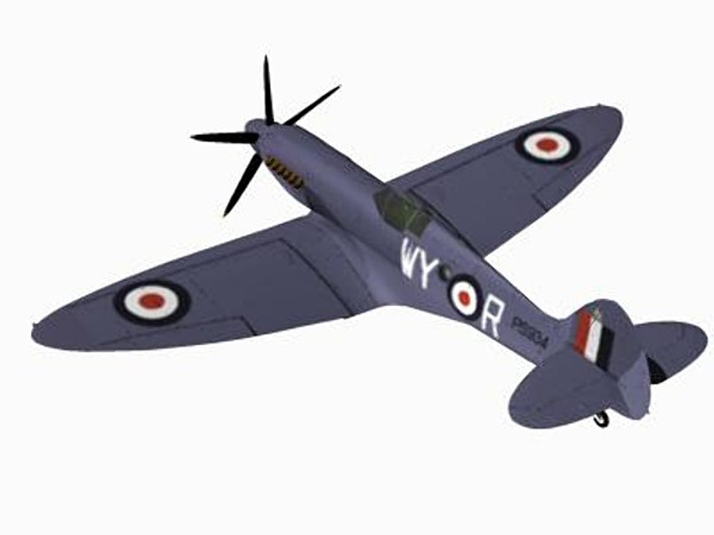 3d Supermarine Spitfire Model