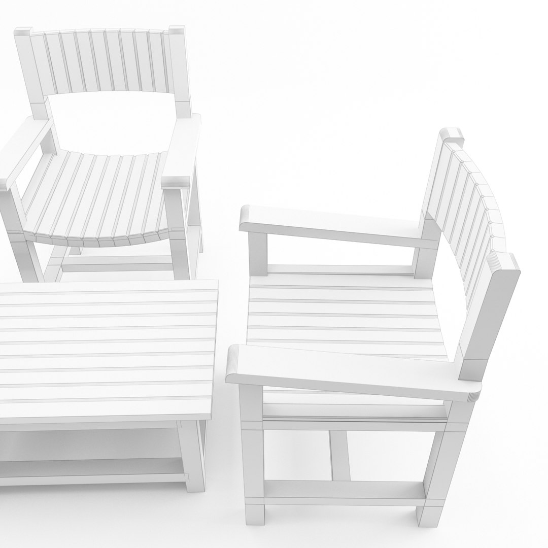 dxf table chairs