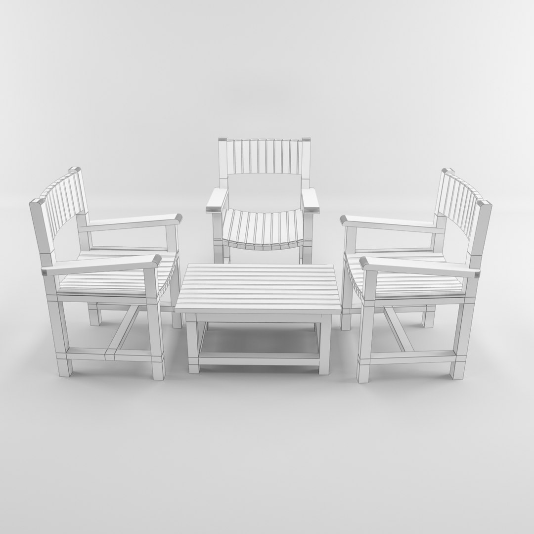 dxf table chairs