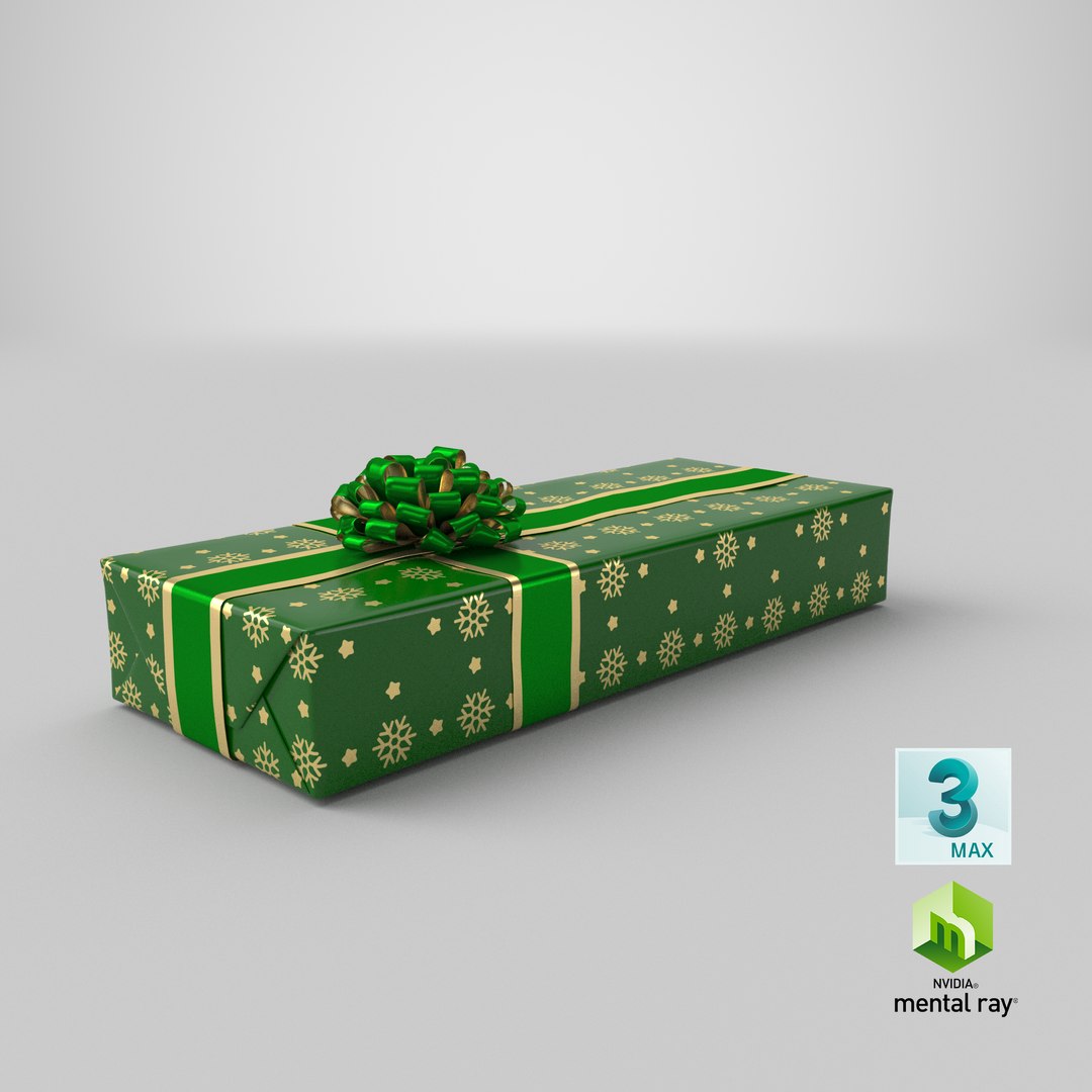 3D Model Realistic Christmas Present 10 - TurboSquid 1971145