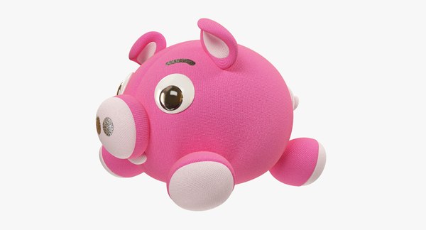 modelo 3d Colección Cerditos Peluches con Globos V1 - TurboSquid 1898961