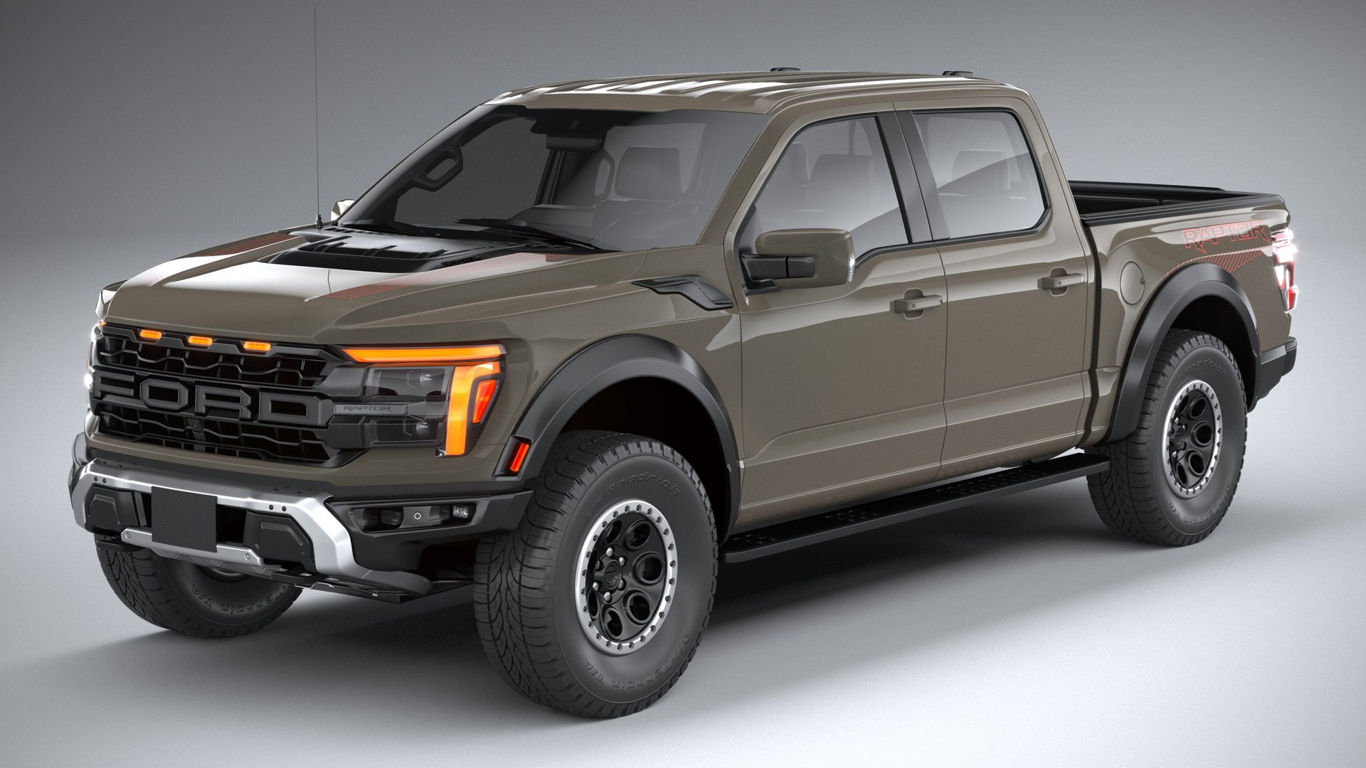 3D Ford F-150 Raptor 2024 - TurboSquid 2174027