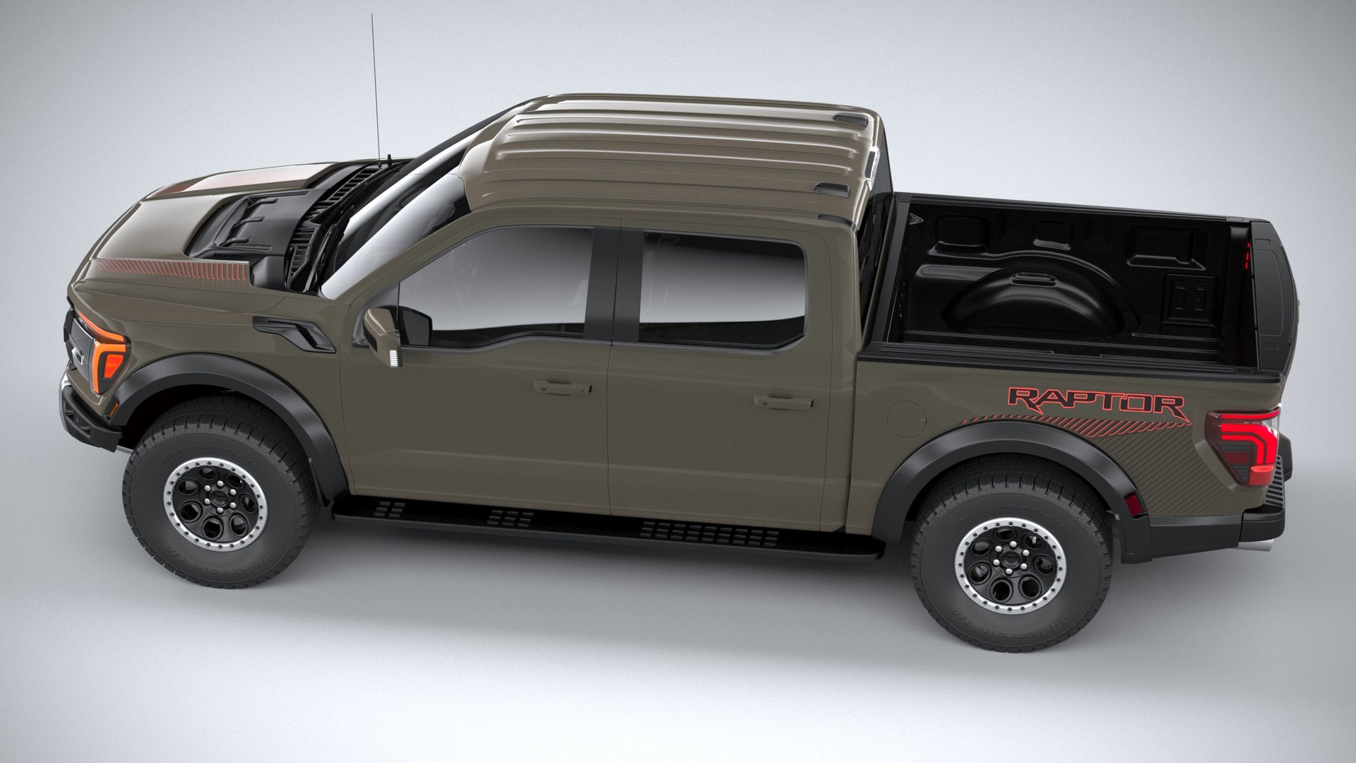 3D Ford F-150 Raptor 2024 - TurboSquid 2174027