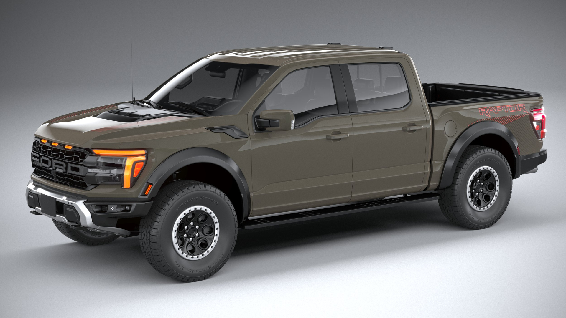 modelo 3d Ford F-150 Raptor 2024 - TurboSquid 2174027