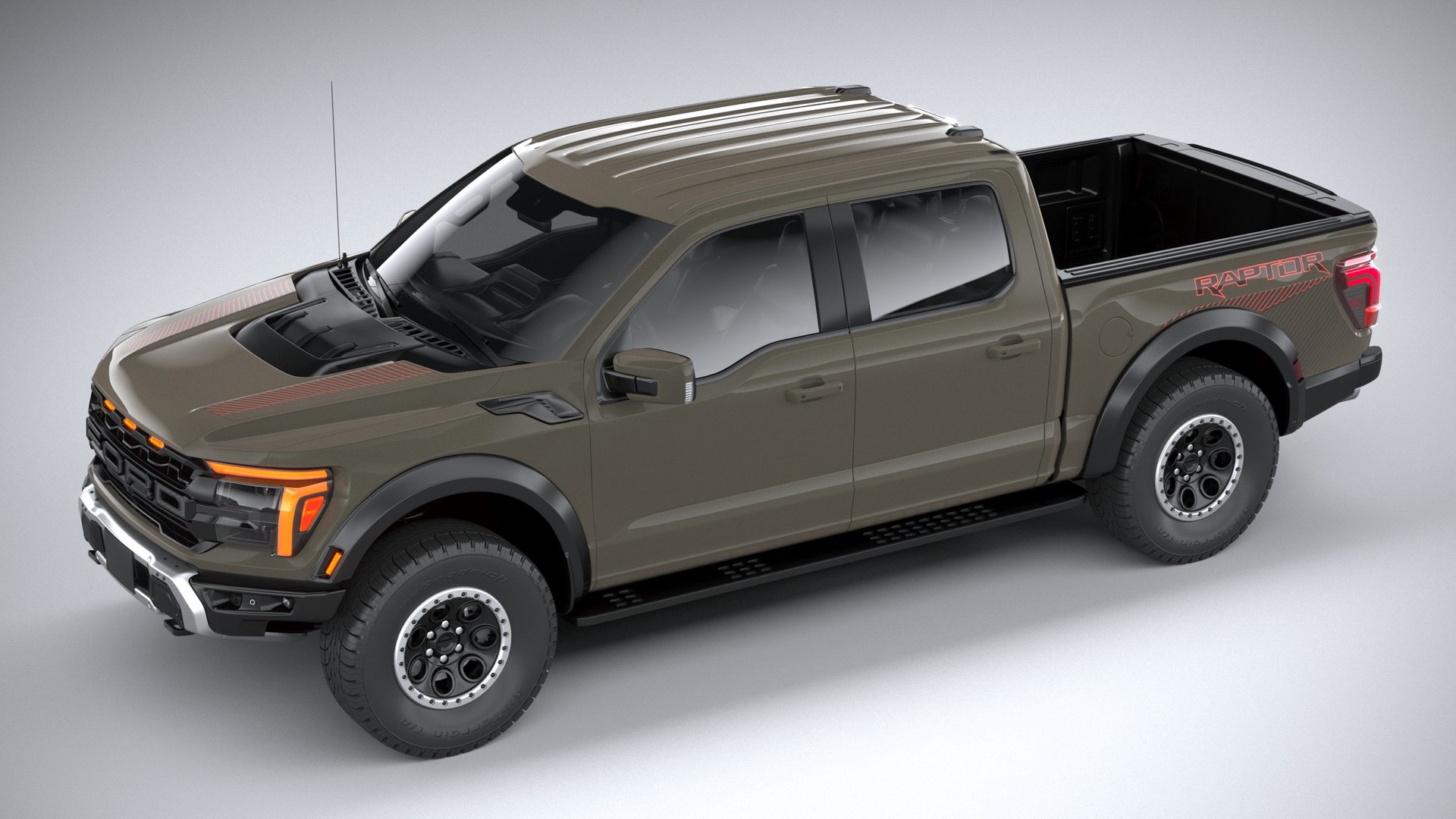 3D Ford F-150 Raptor 2024 - TurboSquid 2174027