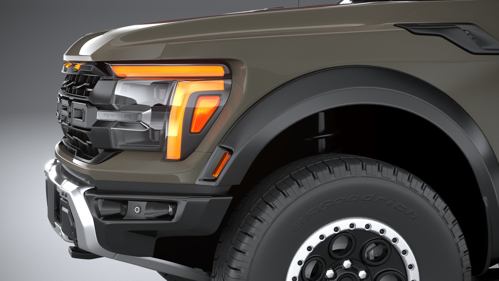 3D Ford F-150 Raptor 2024 - TurboSquid 2174027